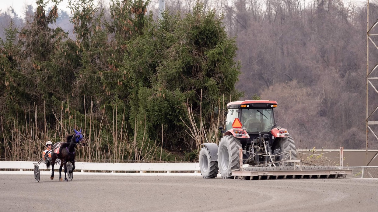 Racing Through The Snow: The Meadows and Penn National Track Crews ...